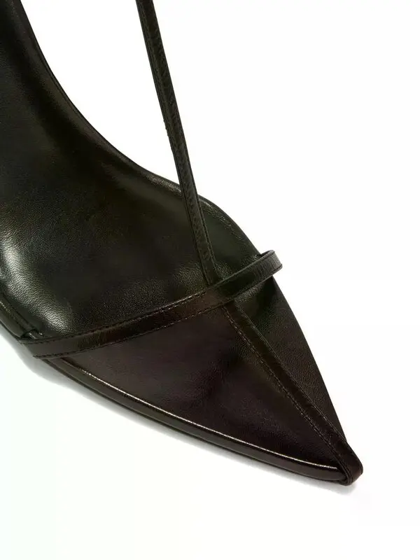 JIL SANDER High Leather Sandals - Black