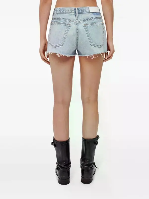 RE/DONE Mid-rise Denim Shorts
