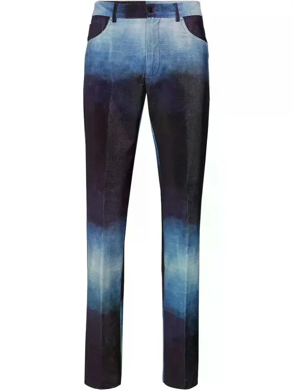 Philipp Plein Bleached Tapered Trousers