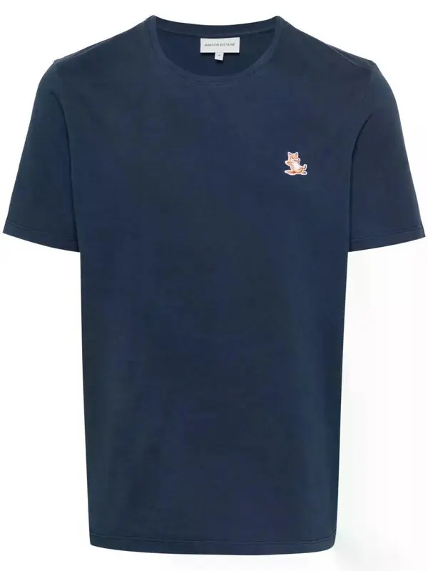 Maison Kitsuné Chillax Fox-appliqué T-shirt