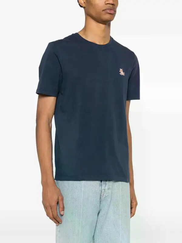 Maison Kitsuné Chillax Fox-appliqué T-shirt