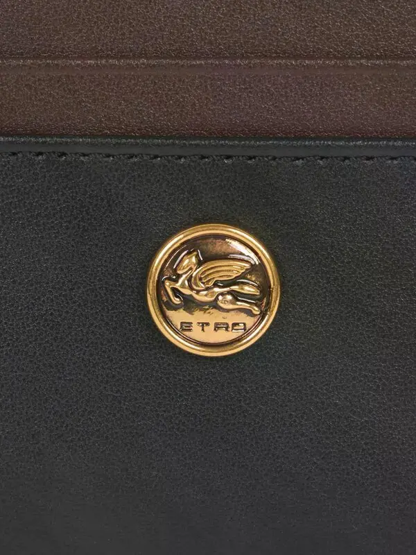 Etro Two-tone Cardholder - Black