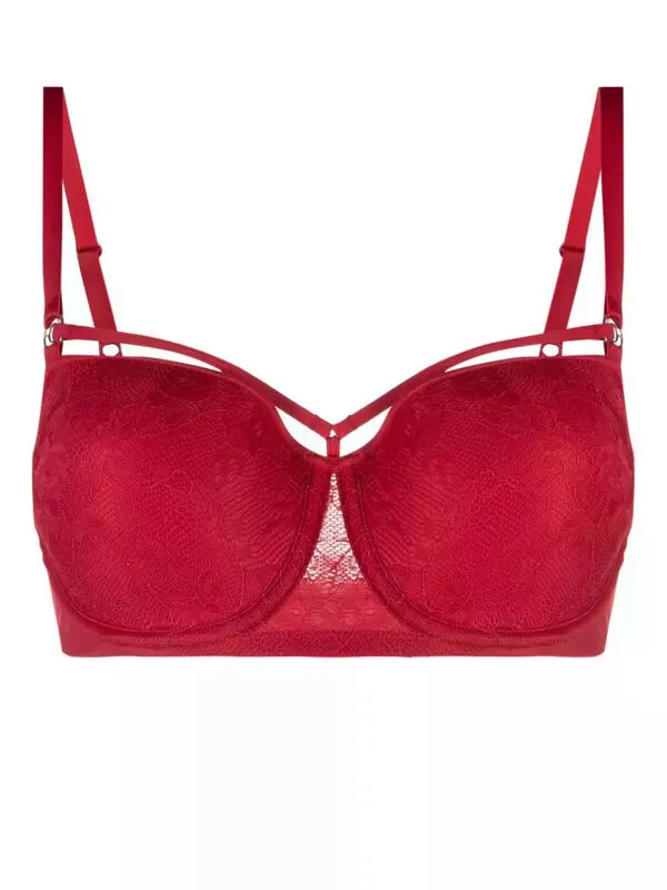 Marlies Dekkers Space Odyssey Balcony Bra - Red