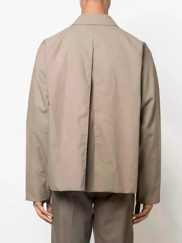 Fendi Asymmetric-hem Shirt Jacket