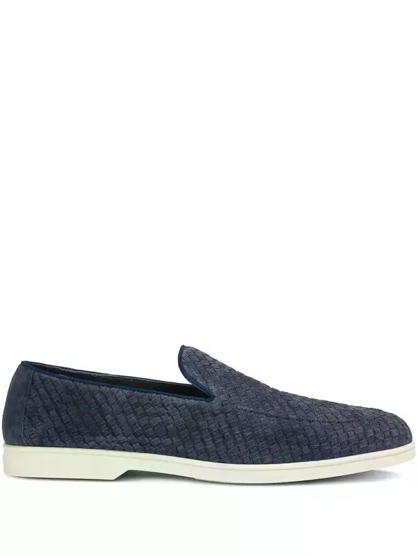 DOUCAL'S Suede Loafers - Blue