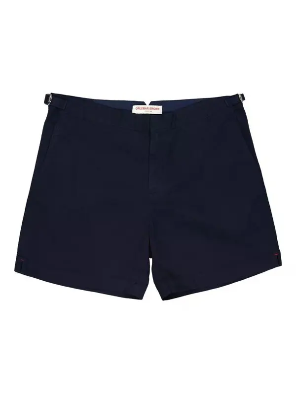 Orlebar Brown Buckle-fastening Cotton Shorts - Blue