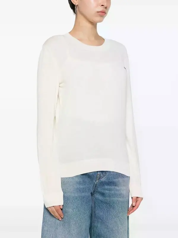 A.p.c. Logo-embroidered Jumper - Neutrals