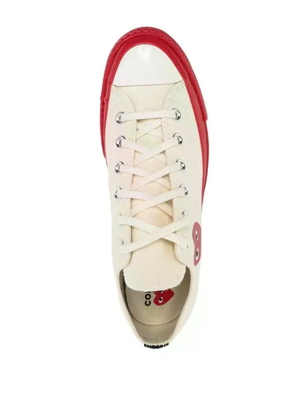 CONVERSE X COMME DES GARONS PLAY Chuck 70 Low-top Sneakers
