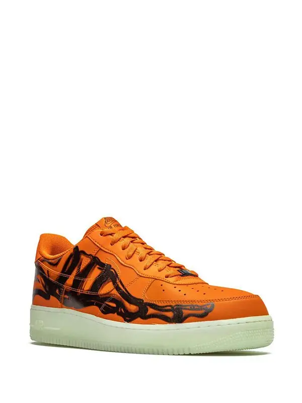 Nike Air Force 1 Low Skeleton Sneakers - Orange