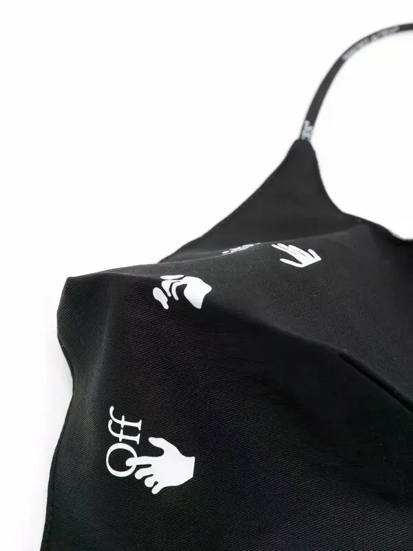 Off-White Swimm Logo-print Face Mask
