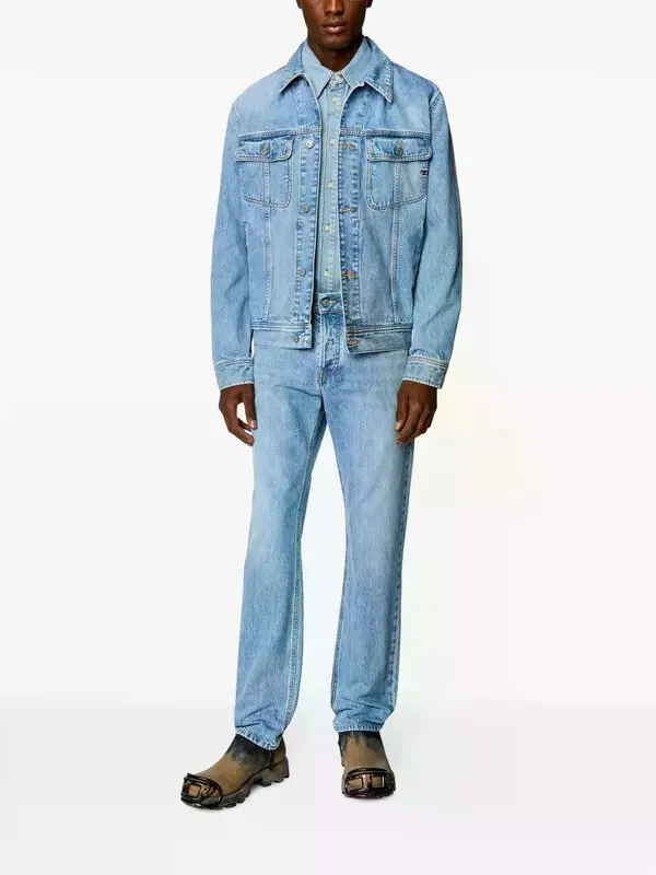 DIESEL® 1995 D-sark 09i29 Straight-leg Jeans - Blue