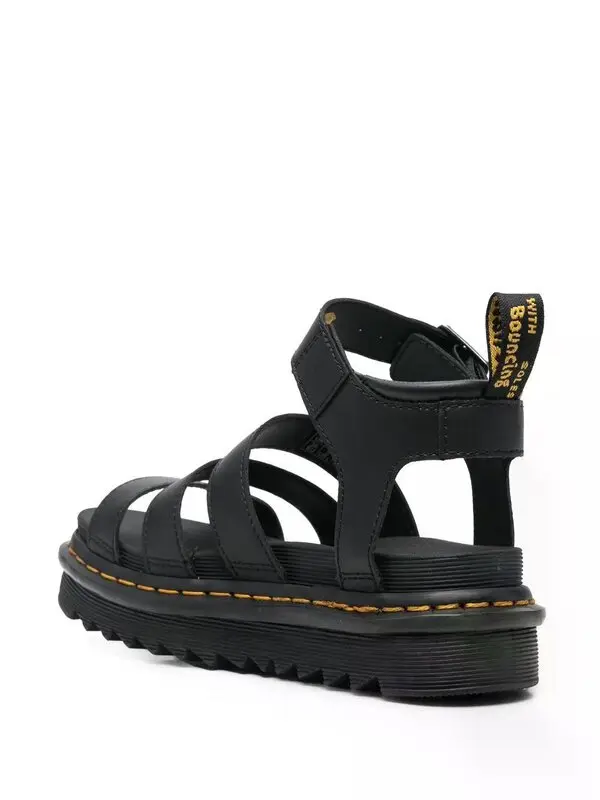 Dr. Martens Blaire Flat Sandals - Black