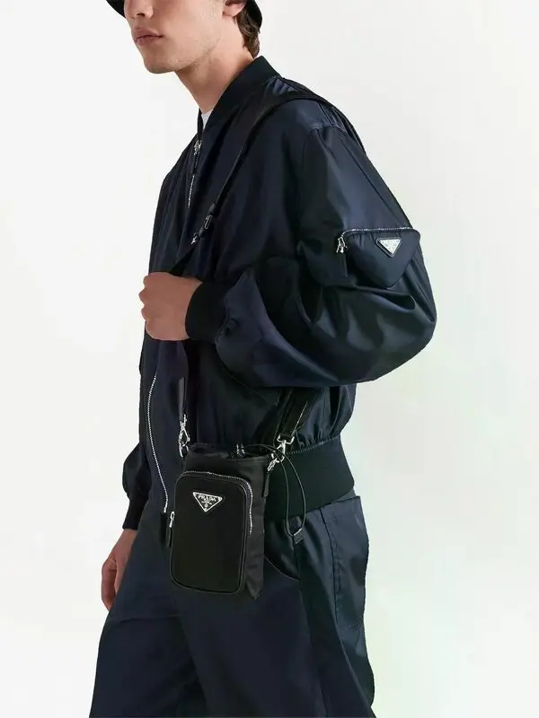 Prada Re-nylon Smartphone Case - Black