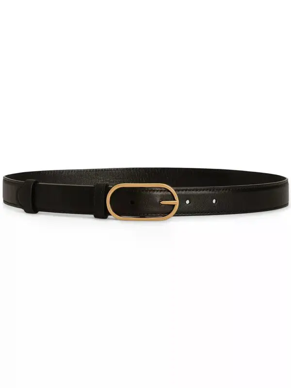 Dolce & Gabbana Leather Belt - Black