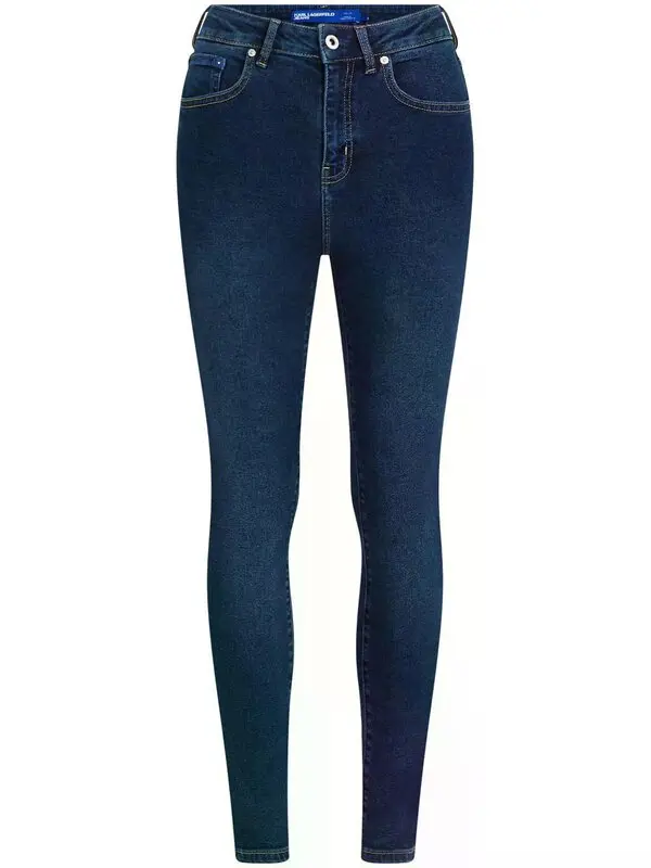 Karl Lagerfeld High-rise Skinny Jeans