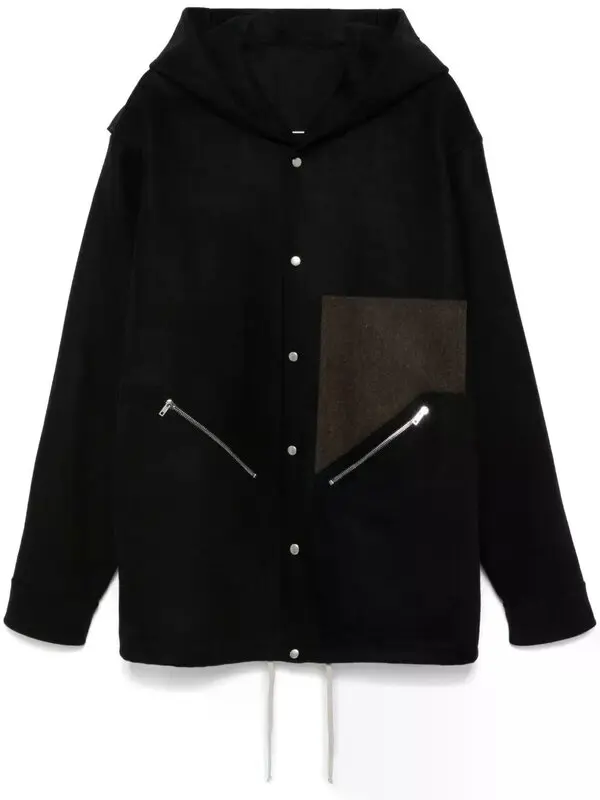 Rick Owens Virgin Wool Felted Tour Coat