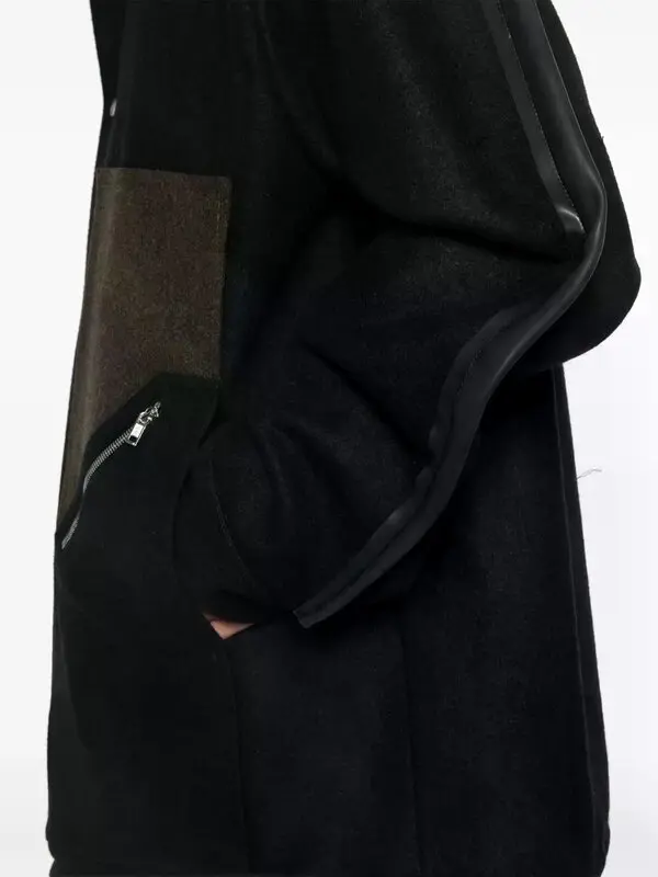 Rick Owens Virgin Wool Felted Tour Coat