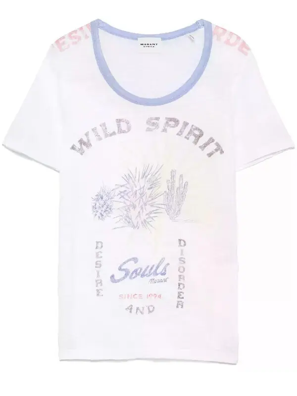 MARANT ETOILE Kiliann T-shirt - White