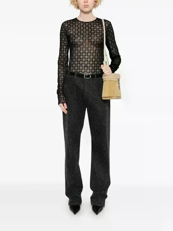 Givenchy Logo-flocked Body
