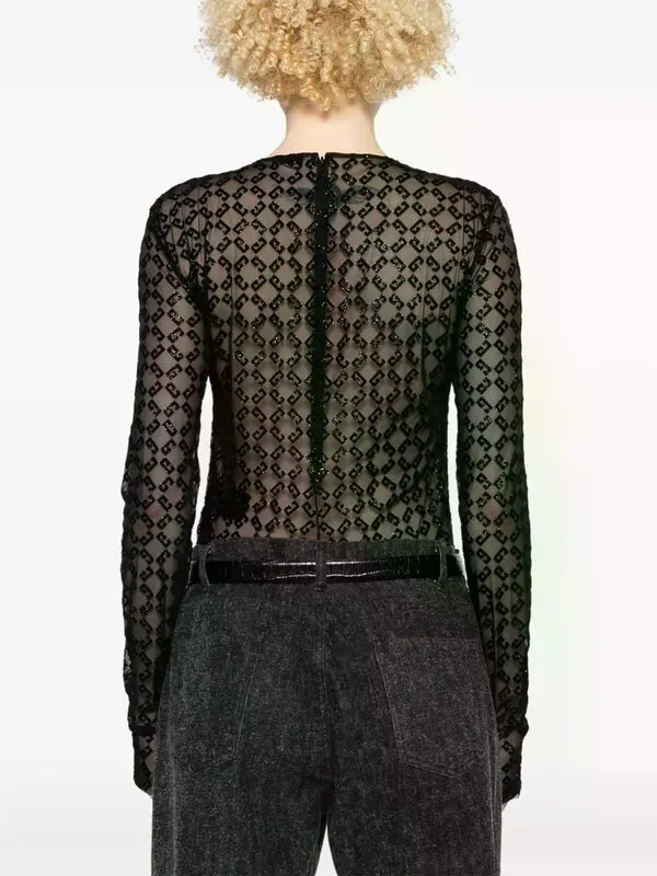 Givenchy Logo-flocked Body