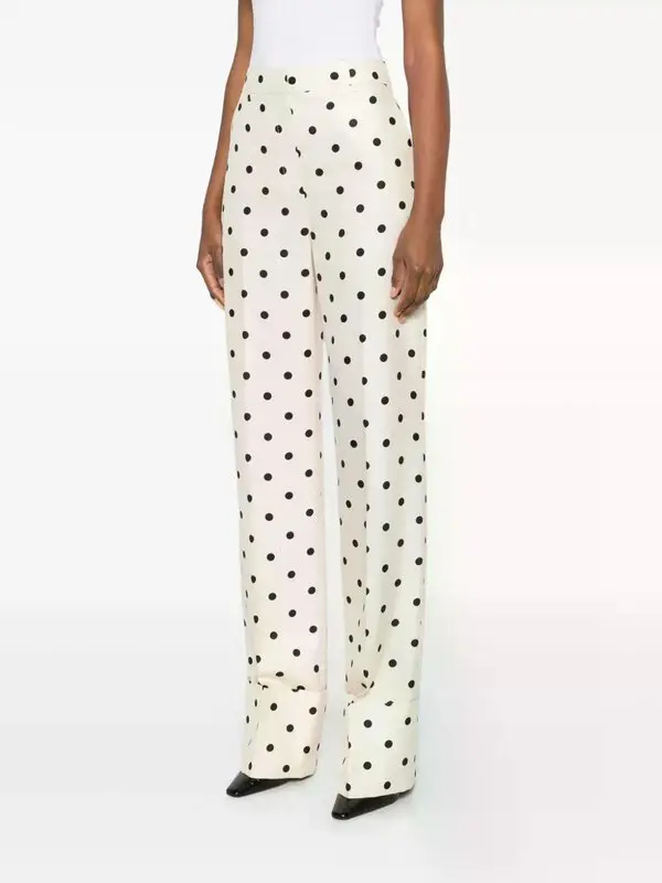 Valentino Garavani Polka-dot Trousers