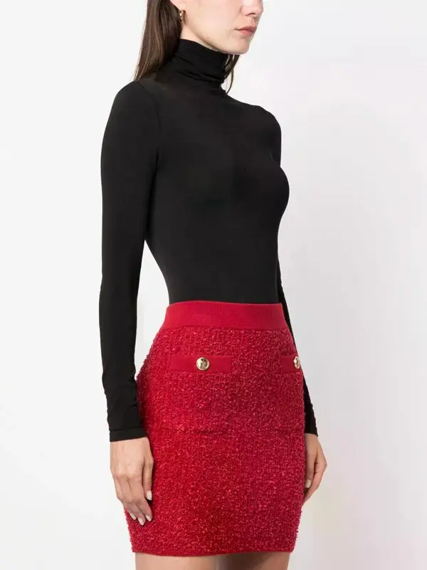 Wolford Roll-neck Long-sleeve Bodysuit