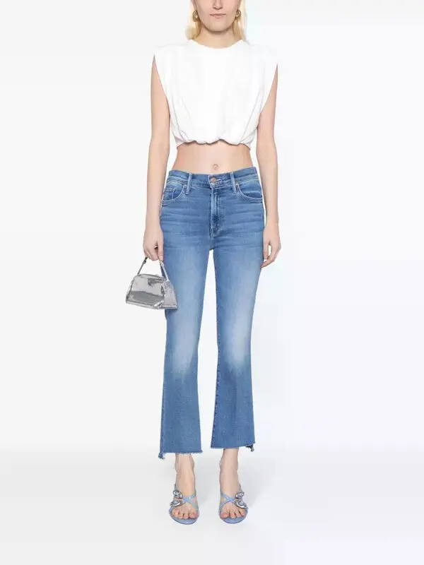 MOTHER The Insider Cropped Jeans