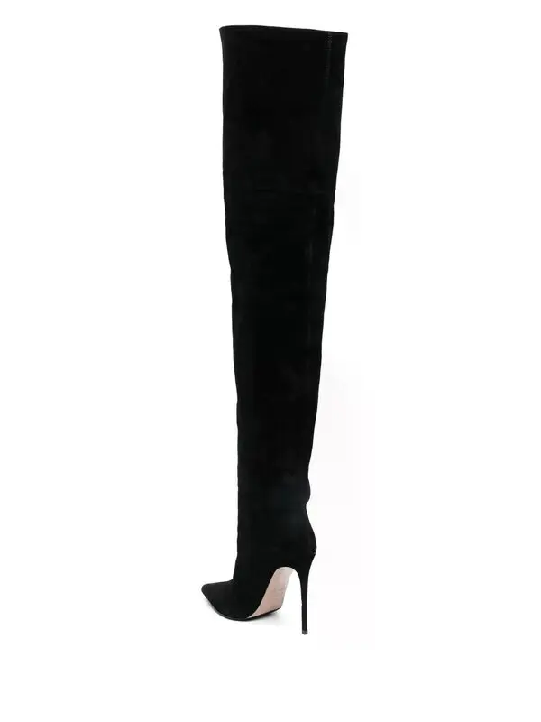 LE SILLA Eva Suede Thigh-high Boots