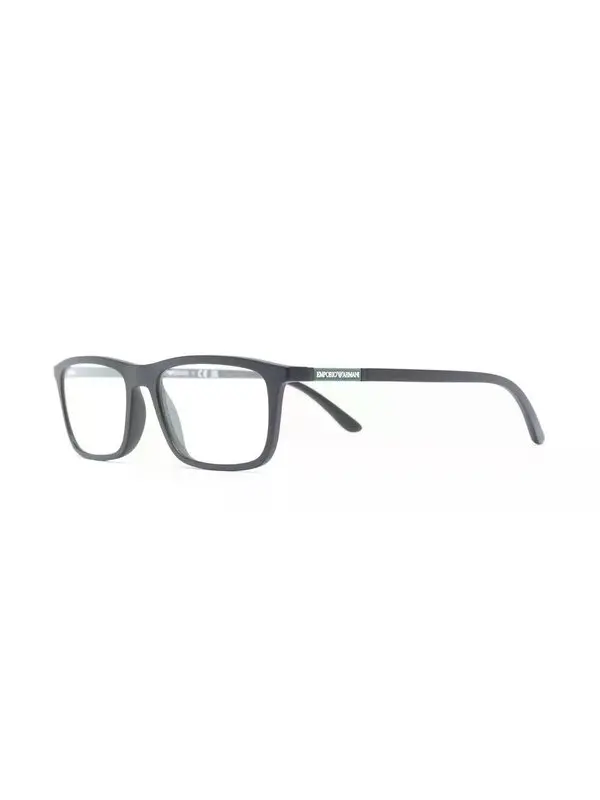 Emporio Armani Rectangle Frame Eyeglasses