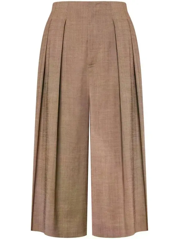 Philosophy Di Lorenzo Serafini Virgin Wool Blend Knee-length Shorts