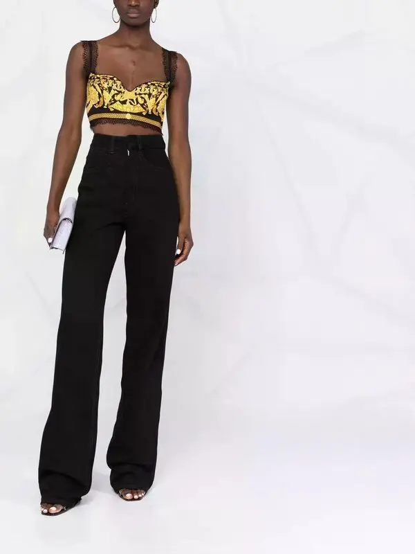 Versace Baroque-print Top