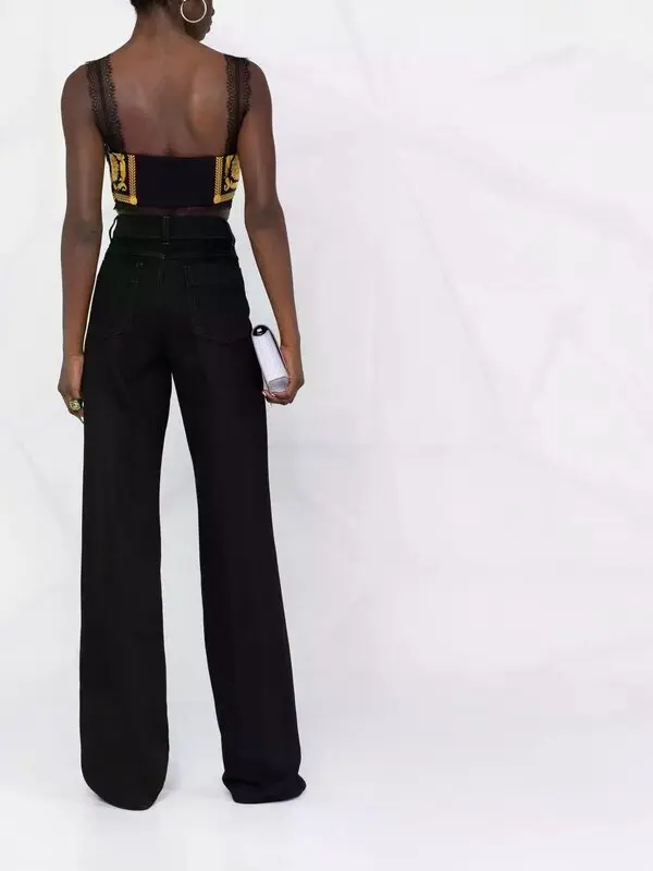 Versace Baroque-print Top