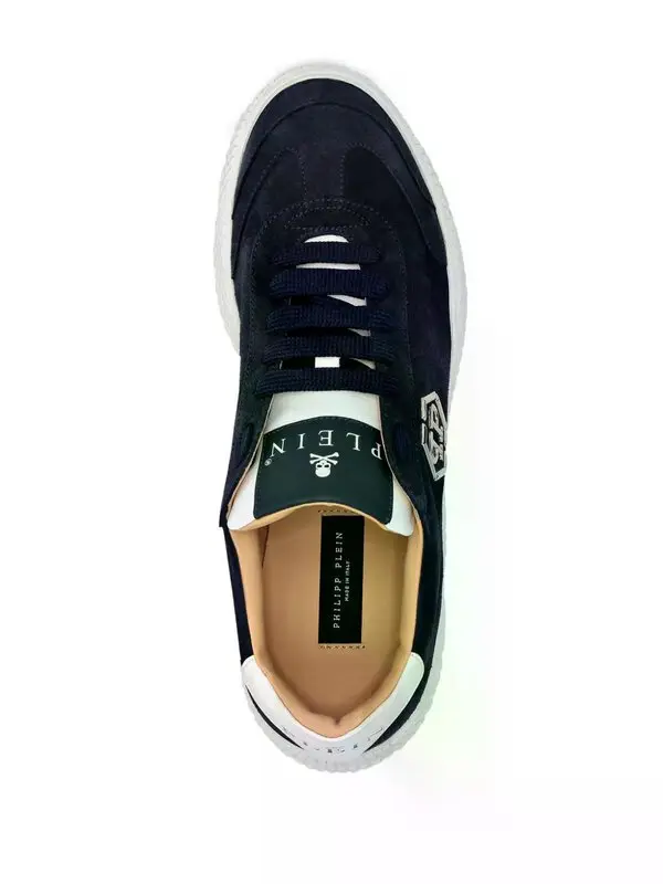 Philipp Plein Logo-plaque Suede Sneakers