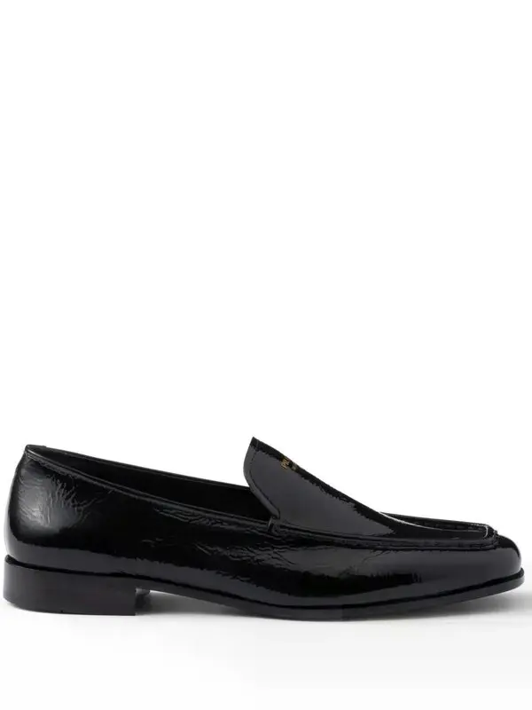 Prada Patent-leather Loafers