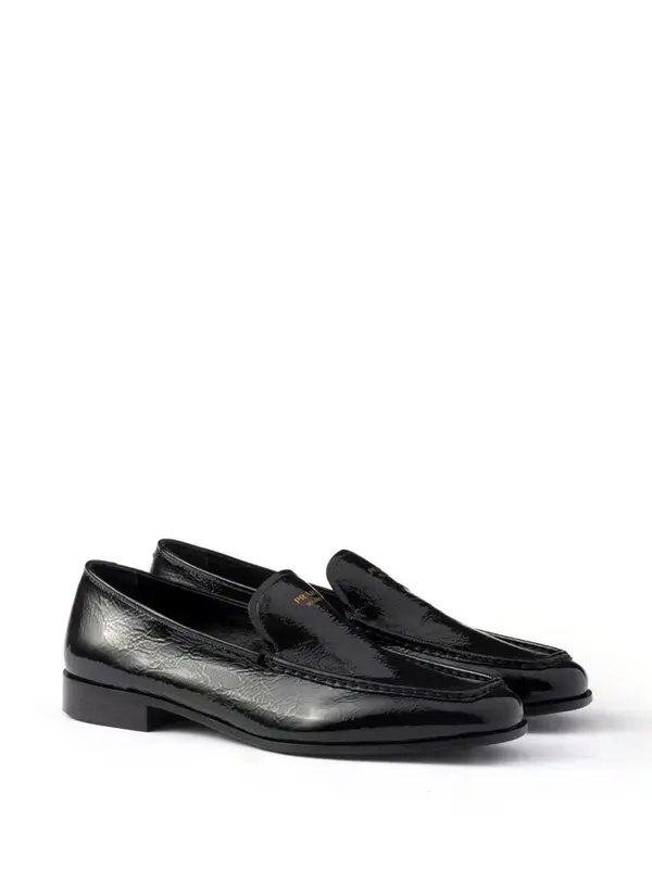 Prada Patent-leather Loafers