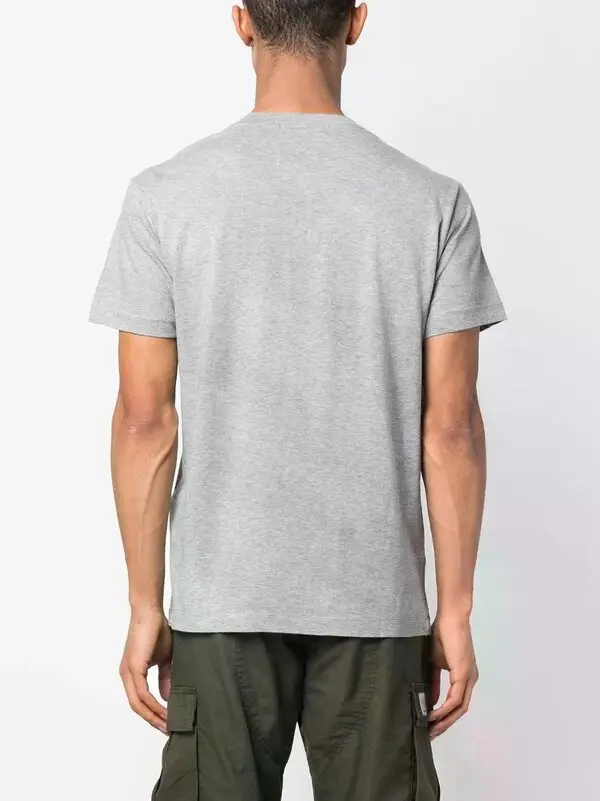 Stone Island Logo-patch Short-sleeve T-shirt - Grey