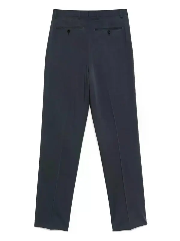 LARDINI Pleat-detailed Trousers - Blue