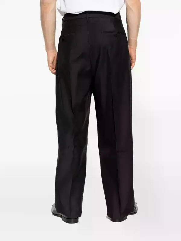 Dsquared2 Pressed-crease Trousers - Black
