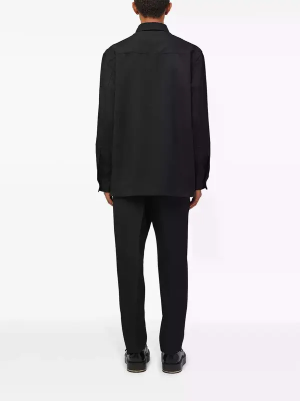 JIL SANDER Tapered-leg Wool Trousers