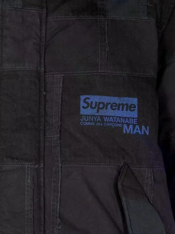 Supreme X Junya Watanabe Patchwork Puffy Jacket - Black