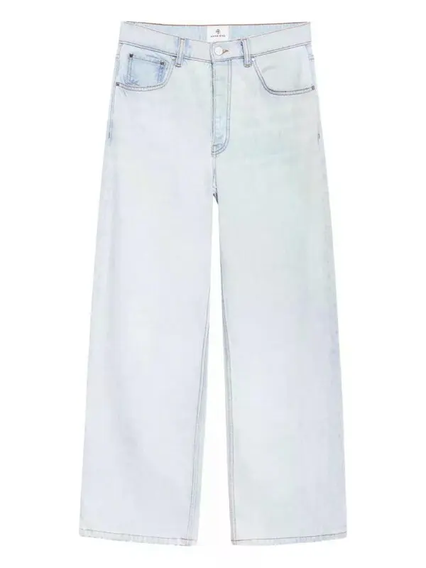 ANINE BING Manon Wide-leg Jeans - Blue