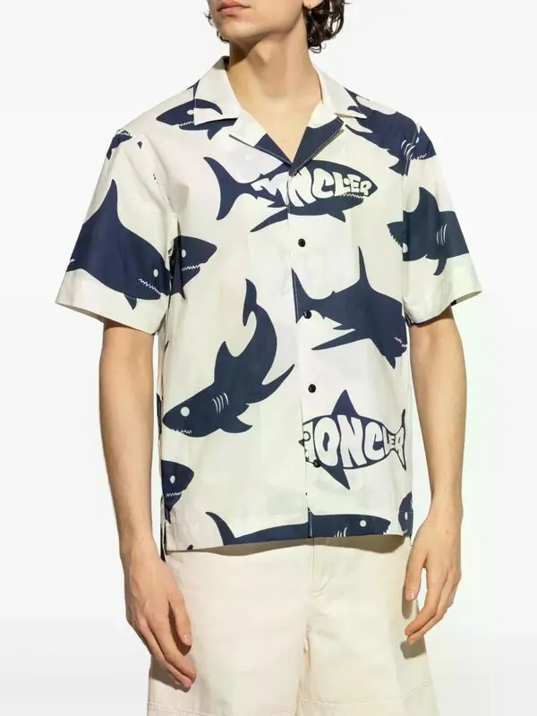 Moncler Shark-print Shirt
