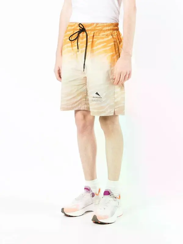 MAUNA KEA Gradient-effect Shorts