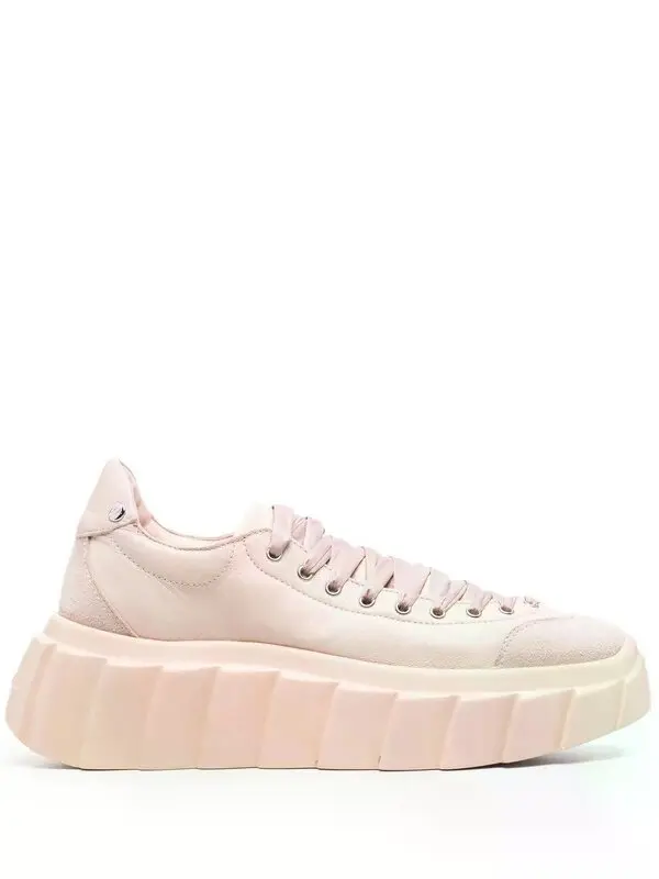 Agl Blondie Ties Leather Sneakers