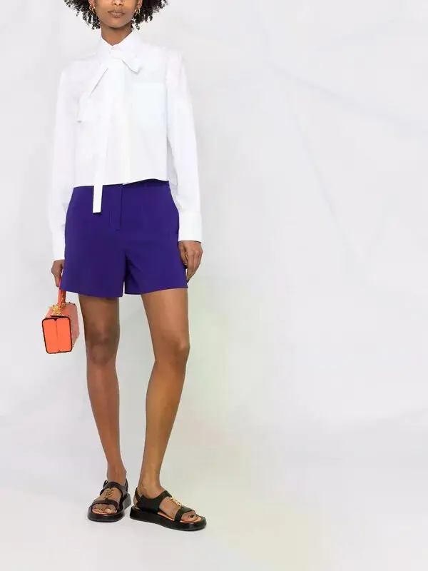 Valentino Garavani Appliqué Cropped Shirt