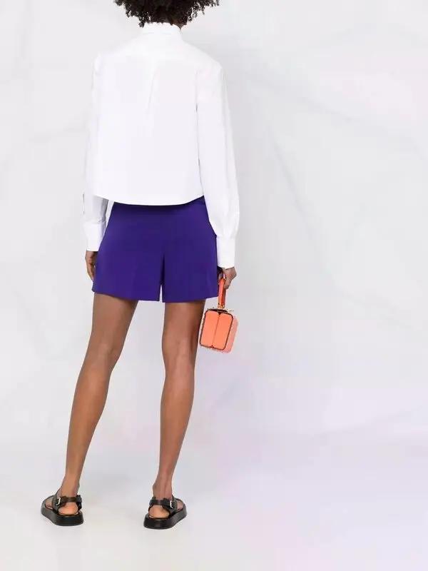 Valentino Garavani Appliqué Cropped Shirt