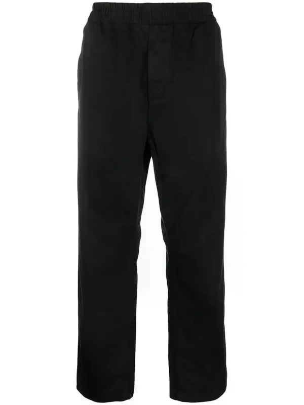 Carhartt Work In Progress Flint Straight-leg Trousers - Black