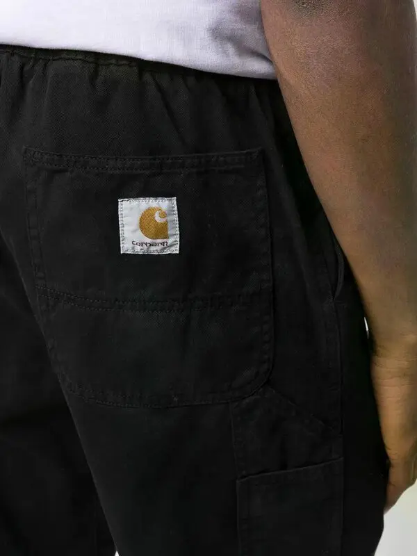 Carhartt Work In Progress Flint Straight-leg Trousers - Black