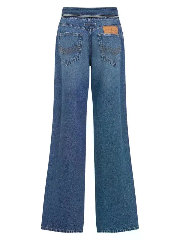 JEAN PAUL GAULTIER Belted Flared Jeans