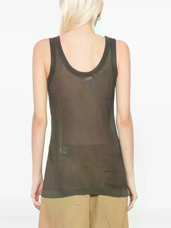 LEMAIRE Seamless Ribbed Tank Top